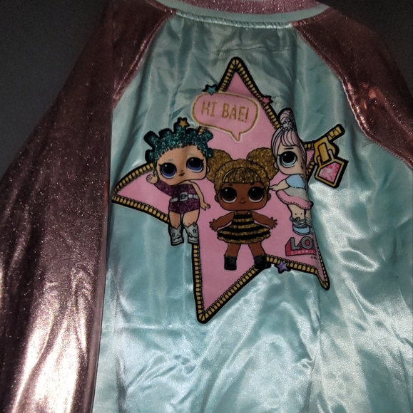 L.O.L. Surprise! | Jackets & Coats | Lol Surprise Girl Pink Doll Bomber ...